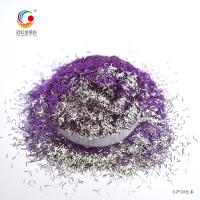 China Chameleon Glitter Powder PET Material 1KG MOQ Purple White Gold Photorefractive for Industrial Printing for sale