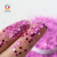 China Cosmetic Grade PET Special Shape Glitter Powder - 2mm & 3mm Sizes, High Temperature Resistant for Nail Art & Crafts for sale