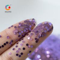 China Cosmetic Grade PET Special Shape Glitter Powder - 2mm & 3mm Sizes, High Temperature Resistant for Nail Art & Crafts for sale