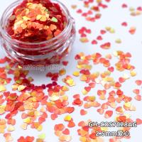 China Cosmetic Grade PET Glitter Powder 2mm-3mm Iridescent Shapes for Nail Art and Crafts for sale