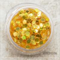 China PET Cosmetic Grade Plum Blossom Glitter Powder 2mm-3mm Special Shapes for Makeup Crafts ODM/OEM for sale