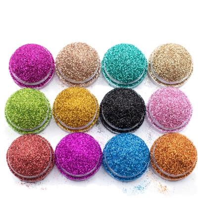 China Plant Cellulose Biodegradable Glitter Powder 2.0mm-0.2mm Hexagonal for Leather & Industrial Decoration for sale