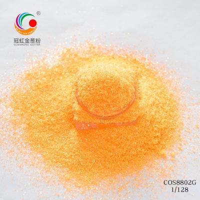 China Cosmetic Grade Jadeite Glitter Powder PET Material 2.0mm-0.2mm Size for Nail Art and Handicraft for sale