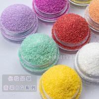 China Cosmetic Grade PET Glitter Powder 0.2mm-2.0mm Jadeite Colors for Nail Art and Decorative Applications for sale