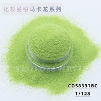 China Cosmetic Grade Macaron Glitter Powder Hexagon Shape 0.2mm-2.0mm PET Material High Temperature Resistant for sale