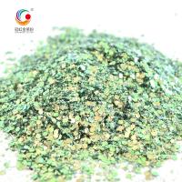 China Cosmetic Grade PET Chameleon Glitter Powder - Solvent Resistant Hexagon Mix Sizes 0.1KG MOQ for sale