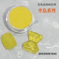China Cosmetic Grade Fluorescent Glitter Powder 2.0mm-0.2mm Hexagon PET for Nail Art and Cosmetics for sale