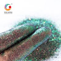 China Cosmetic Grade Chameleon Glitter Powder 0.2mm-2.0mm Hexagon PET for Nail Art and Cosmetics for sale