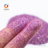 China Cosmetic Grade Chameleon Glitter Powder 0.2mm-2.0mm Hexagon PET for Nail Art and Cosmetics for sale