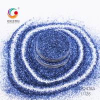 China Cosmetic Grade Solvent Resistant Glitter Powder 2.0mm-0.2mm Hexagon PET for Nail Art and Makeup OEM for sale