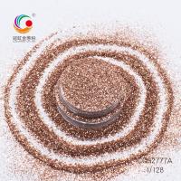China Cosmetic Grade Solvent Resistant Glitter Powder 2.0mm-0.2mm Hexagon PET for Nail Art and Makeup OEM for sale