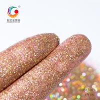 China Cosmetic Grade Holographic Glitter Powder 0.2mm-2.0mm Hexagon PET for Nail Art and Wedding Makeup for sale