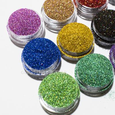 China Cosmetic Grade Holographic PET Glitter Powder 1/12