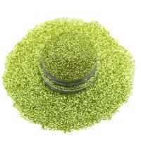 China Biodegradable Blue Green Cosmetic Glitter Resin Pigment Powder OEM for sale