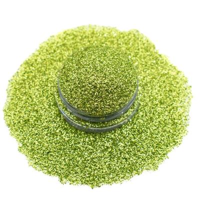 China Biodegradable Blue Green Cosmetic Glitter Resin Pigment Powder OEM for sale