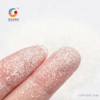China White Biodegradable Makeup Glitter Eyeshadow Powder For Christmas 2.0mm for sale