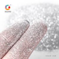 China ODM Loose Cosmetic Glitter For Eyes PET Polyester Silver White Hexagon Sequin for sale