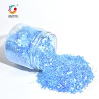 China Chunky Iridescence Rainbow Loose Cosmetic Glitter Star Heart Shaped for sale