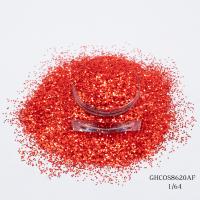 China OEM Chameleon Pigmented Ultra Fine Cosmetic Glitter Red For Eyeshadow for sale