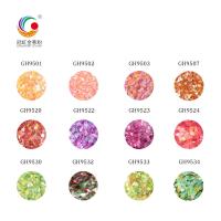 China Heart Shaped Chunky Ink Pink Glitter Powder 2.5mm-3mm PET Material for Wedding Decoration and Crafts for sale
