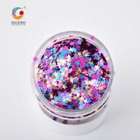 China GX109 PET Glitter Powder 25-50 Microns Thickness for Crafts and Decorations - Multiple Shapes and Colors Available for sale