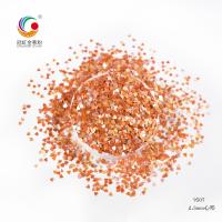 China GH9503 Heart Shaped Glitter Powder 2.5mm 3mm PET Material 50 Microns Thick for Nail Art and Body Decoration for sale