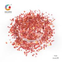 China GH9503 Heart Shaped Glitter Powder 2.5mm 3mm PET Material 50 Microns Thick for Nail Art and Body Decoration for sale