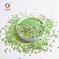 China PET Polyester Chunky Diamond Glitter 50-75 Microns Thickness in 12 Neon Colors for Crafts and Textiles for sale