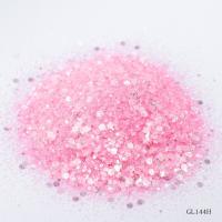 China PET Hexagonal Holographic Glitter Mix - Rainbow Chunky Glitter 3KG MOQ for Christmas & Nail Art Supplies for sale