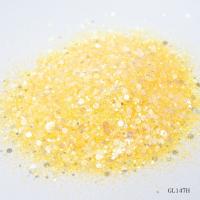 China PET Hexagonal Holographic Glitter Mix - Rainbow Chunky Glitter 3KG MOQ for Christmas & Nail Art Supplies for sale