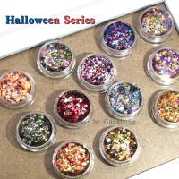 China Mixed Holographic Rainbow Glitter Hexagon Powder - 1KG MOQ, High Temperature Resistant PET Material for Crafts for sale