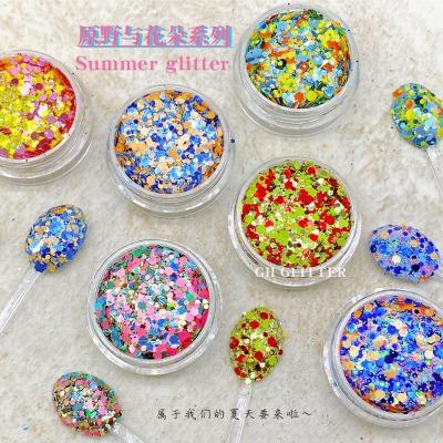 China ODM PET Hexagonal Glitter Mix Sequin 1KG Minimum Order for Nails Christmas Halloween Crafts in Bulk for sale