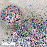 China ODM PET Hexagonal Glitter Mix Sequin 1KG Minimum Order for Nails Christmas Halloween Crafts in Bulk for sale