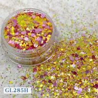 China ODM PET Hexagonal Glitter Mix Sequin 1KG Minimum Order for Nails Christmas Halloween Crafts in Bulk for sale