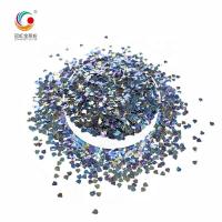 China 3D Diamonds PET Crystal Glitter 38-75 Microns for Wedding Christmas Decoration and Nail Art Supplies for sale