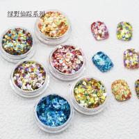 China Mixed Hexagonal Butterfly Glitter Powder PET Material 15,000kg Monthly Supply High Temperature Resistant for sale