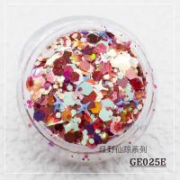 China Mixed Hexagonal Butterfly Glitter Powder PET Material 15,000kg Monthly Supply High Temperature Resistant for sale