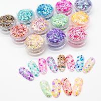 China Custom PET Glitter Powder with Hexagonal Sequin Shape - High Temperature Resistant, 1KG MOQ, 15,000kg Monthly Supply for sale