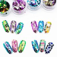 China Custom PET Glitter Powder with Hexagonal Sequin Shape - High Temperature Resistant, 1KG MOQ, 15,000kg Monthly Supply for sale