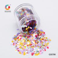China GUANHONG GLITTER PET Powder with Mixed Butterfly Star Heart Shapes - 1KG MOQ, 15,000kg Monthly Supply for sale