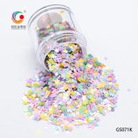 China GUANHONG GLITTER PET Powder with Mixed Butterfly Star Heart Shapes - 1KG MOQ, 15,000kg Monthly Supply for sale