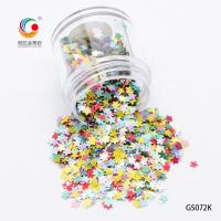 China GUANHONG GLITTER PET Powder with Mixed Butterfly Star Heart Shapes - 1KG MOQ, 15,000kg Monthly Supply for sale