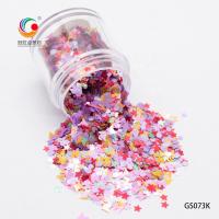 China GUANHONG GLITTER PET Powder with Mixed Butterfly Star Heart Shapes - 1KG MOQ, 15,000kg Monthly Supply for sale