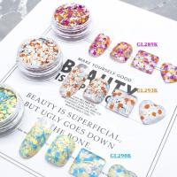 China OEM Shiny Chunky Polyester Christmas Glitter Mix Powder Solvent Resistance Midsummer Bells for sale