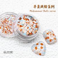 China OEM Shiny Chunky Polyester Christmas Glitter Mix Powder Solvent Resistance Midsummer Bells for sale