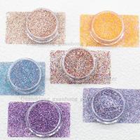 China Extra Fine Polyester Mixed Glitter Nails Hexagonal Powder Christmas Decoration In Bulk for sale