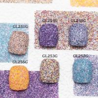 China Extra Fine Polyester Mixed Glitter Nails Hexagonal Powder Christmas Decoration In Bulk for sale