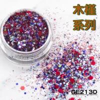 China Chunky Rainbow PET Polyethylene Terephthalate Glitter Craft Decoration Tumbler Embellishment for sale