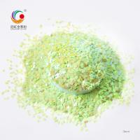China PET Glitter Powder Bulk - Butterfly Shaped 3mm Rainbow Colors 50-75 Microns Thickness for Crafts & Cosmetics for sale