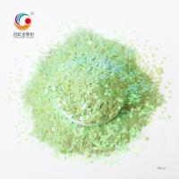 China PET Glitter Powder Bulk - Butterfly Shaped 3mm Rainbow Colors 50-75 Microns Thickness for Crafts & Cosmetics for sale